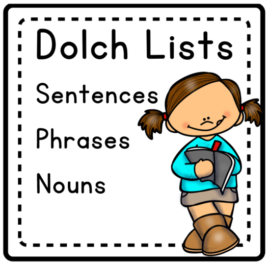 Dolch Phrases, Sentences & Nouns - My Klaskamer