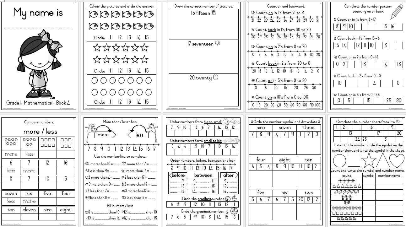 Grade 1 Mathematics Learner's Book Term 2 - My Klaskamer