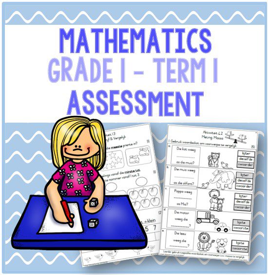 (2023) Grade 1 Mathematics Term 1 ASSESSMENT - My Klaskamer