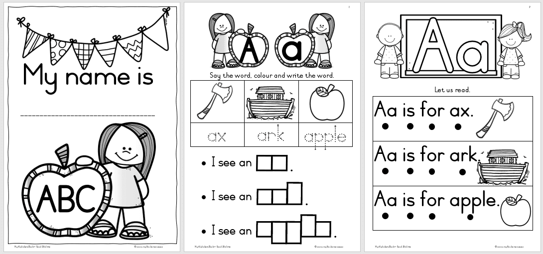 My Alphabet Book - Read & Write - My Klaskamer