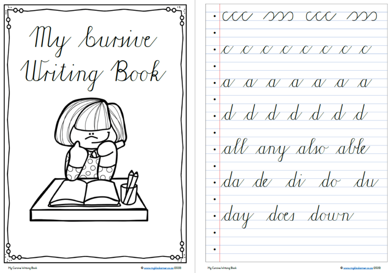 My Cursive Writing Book - My Klaskamer
