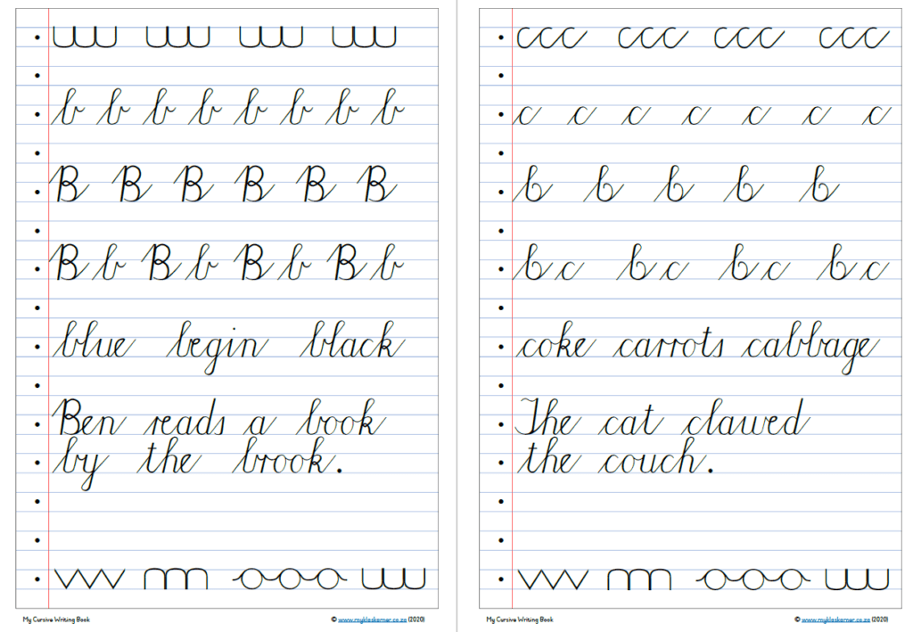 My Cursive Writing Book - My Klaskamer