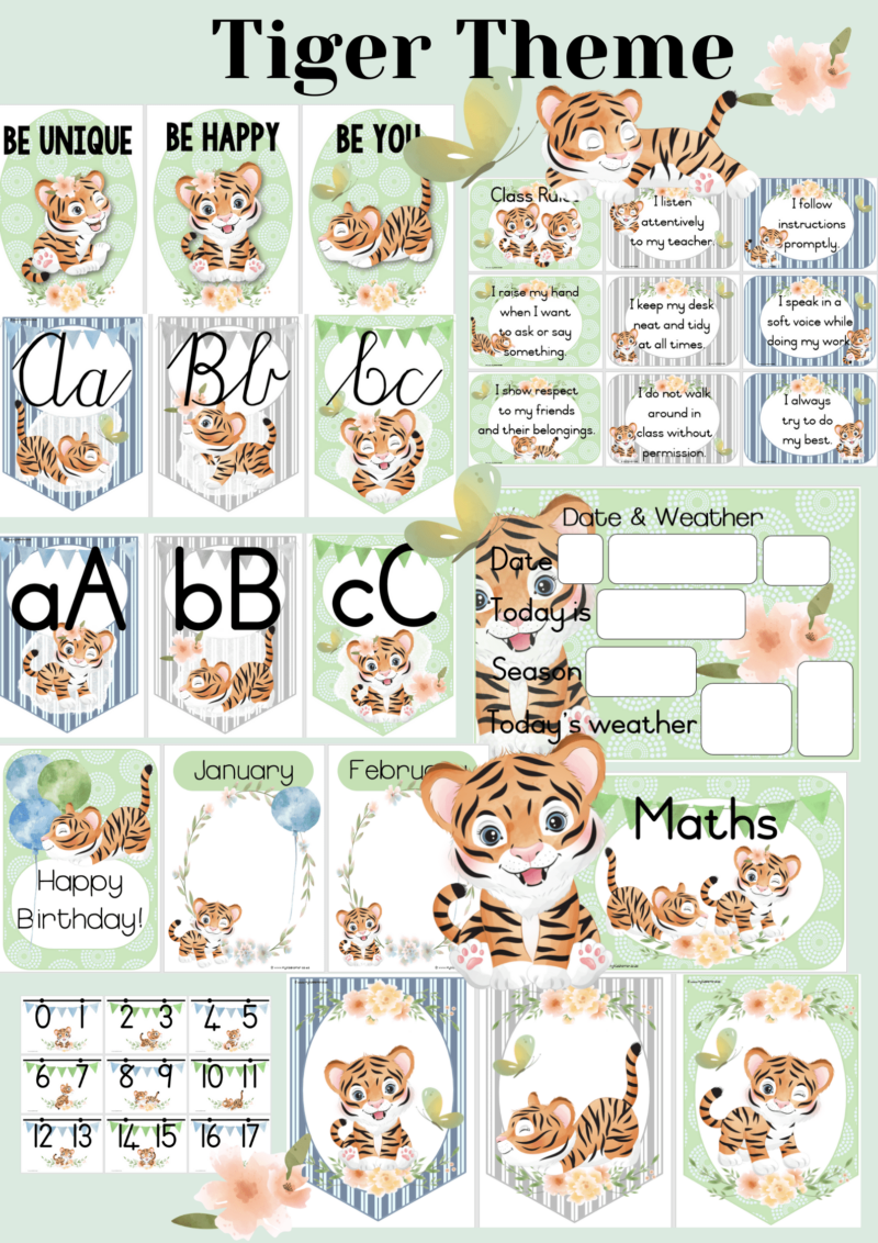 Tiger Classroom Theme - My Klaskamer