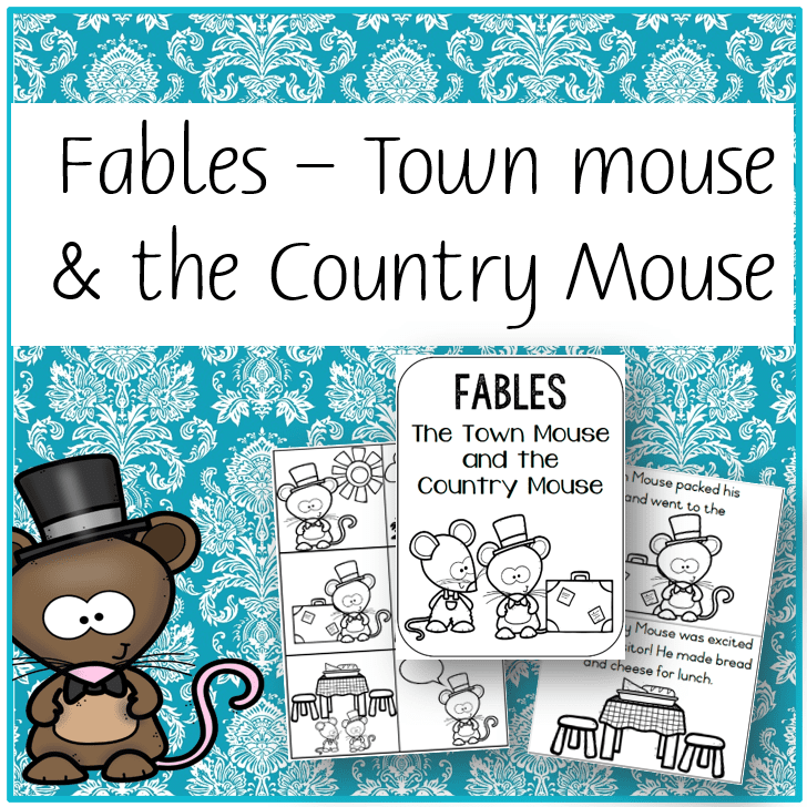 Fable: The Town Mouse and the Country Mouse - My Klaskamer