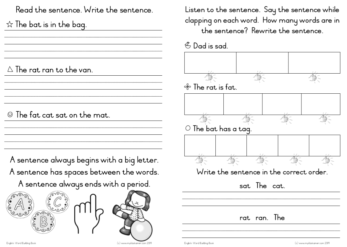 Word Building Book 1 - My Klaskamer