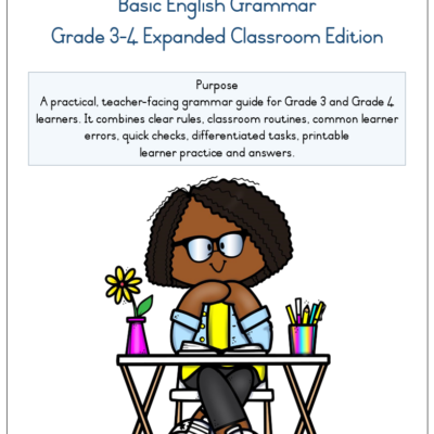 Grade 3 English FAL Activity Books Archives - My Klaskamer