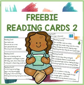 FREEBIE: Reading Cards 2 - My Klaskamer