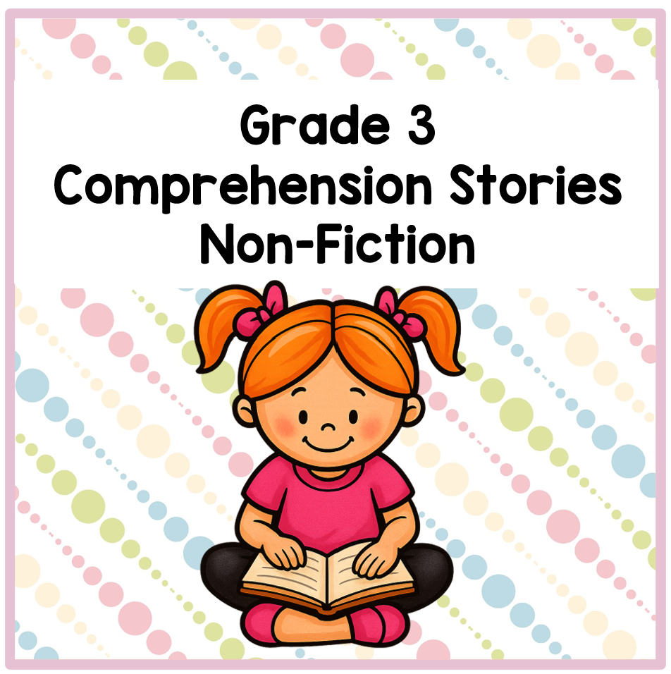 Grade 3 Comprehension Stories (Non-Fiction) - My Klaskamer