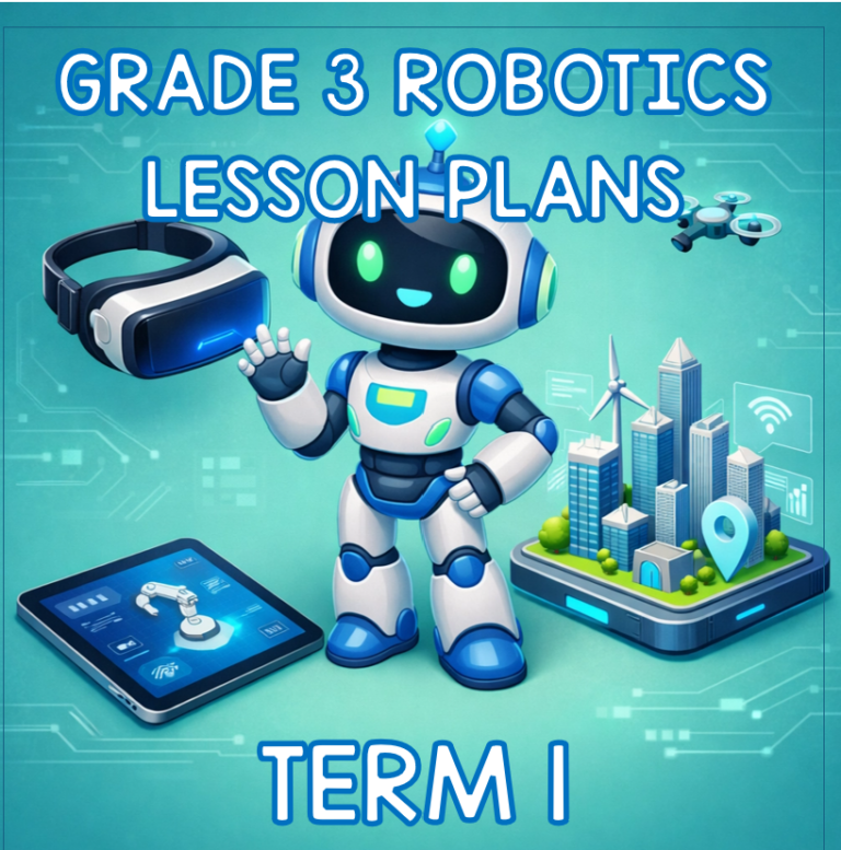 Grade 3 Coding & Robotics Lesson Plans, Worksheets & Memo Term 1 - My ...