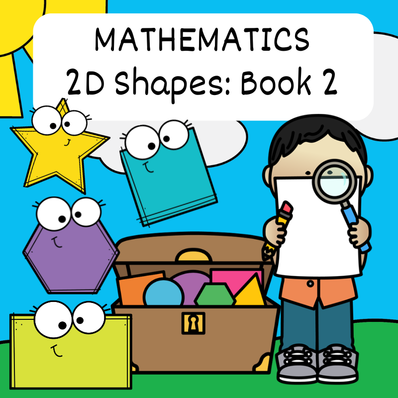 Maths Book 2: 2D Shapes - My Klaskamer